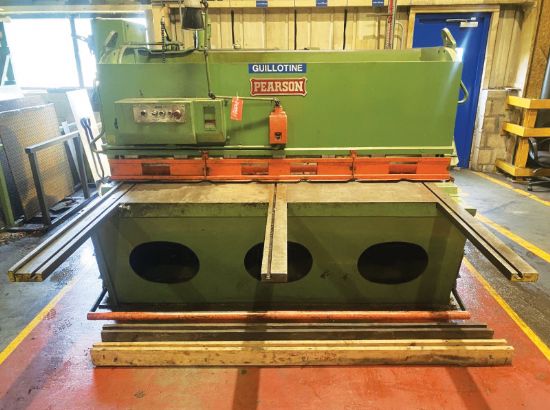 PEARSON 2m x 8mm Guillotine for sale : Machinery-Locator.com