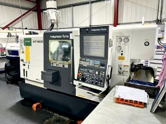 NAKAMURA-TOME WT-150 II Twin-Spindle, Twin-Turret Multitasking CNC ...