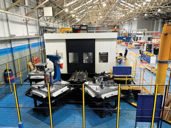 HNK HB130S CNC Horizontal Boring & Milling Machine with 4-Pallet Pool ...