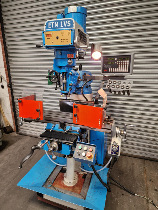 EMT 1VS MINI TURRET MILL (13209) for sale : Machinery-Locator.com