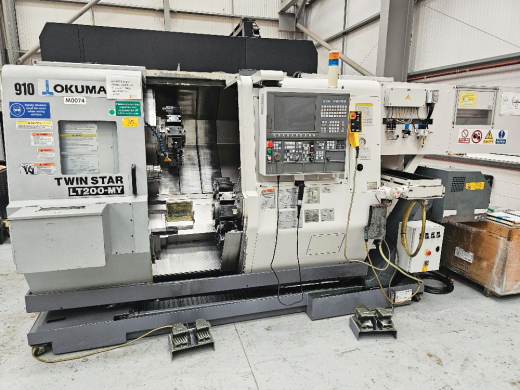 OKUMA Twin Star LT 200-MY CNC Lathe for sale : Machinery-Locator.com
