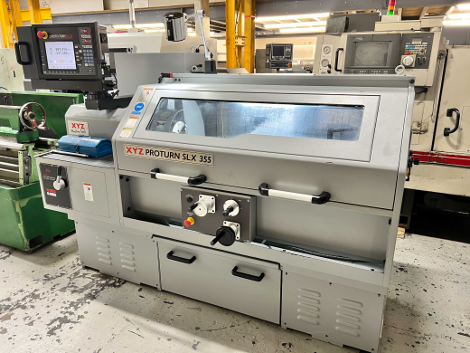 XYZ Proturn SLX 355 ProtoTRAK CNC Gap Bed Centre Lathe #78747 for sale ...
