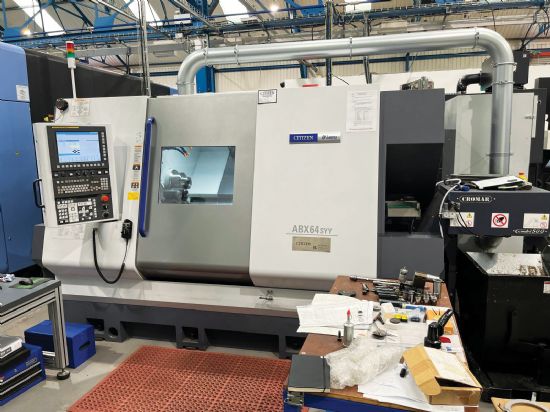 Miyano ABX 64 SYY, range topping twin-turret, twin-spindle, 2x Y-axis ...