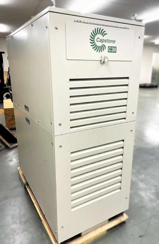 CAPSTONE C30 Dual Fuel Micro Turbine for sale : Machinery-Locator.com