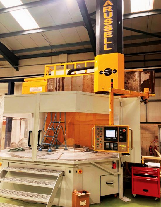 KARUSSELL (British) 3,600mm 2-Axis CNC Vertical Lathe. New 2015 for ...