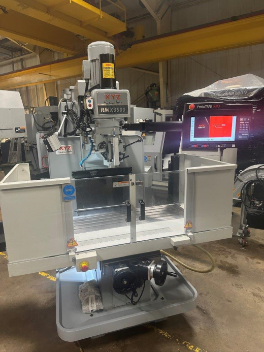 Used XYZ ProtoTRAK RMX3500 Bed Mill (4644) for sale : Machinery-Locator.com