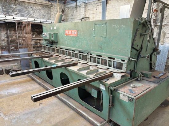 PEARSON 3,000 x 10mm Hydraulic Guillotine. POA for sale : Machinery ...