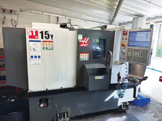 HAAS ST15Y CNC Mill/Turn (2019) with Selection of Axial and Radial ...