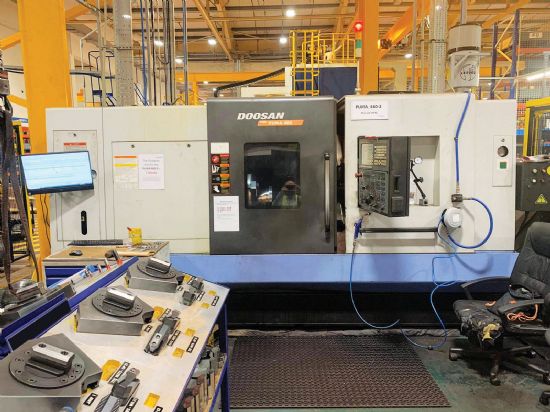 DOOSAN Puma 480 Heavy Duty CNC Lathe (2013) for sale : Machinery ...