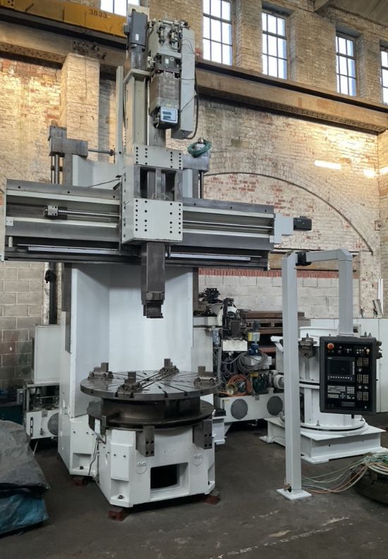 DORRIES-SCHARMANN VCE2000/180MC-FC Contumat – Live Spindle/C-Axis VTL ...
