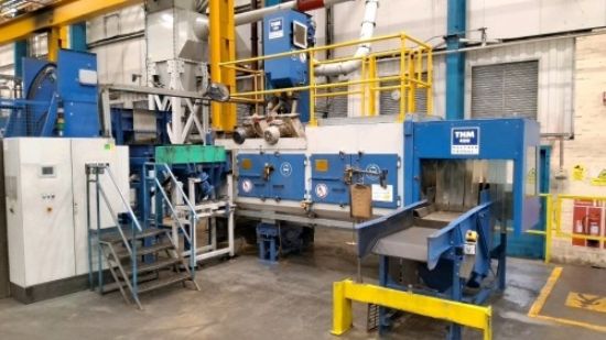 Walther Trowal THM400/2 Shot Blast Machine (2013) for sale : Machinery ...