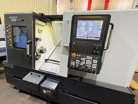 DOOSAN Lynx 2100LSYB CNC Lathe with C- & Y-Axis, Milling & Magazine Bar Feed (2021) for sale ...