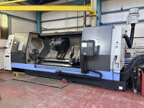 Doosan Puma 700L CNC Heavy Duty Lathe Serial No. ML0158-001180 (11.2013 ...