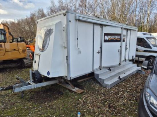 Marco Twin Axle 6m Exhibition Trailer, Approx. 6m x 2.2m, including ...