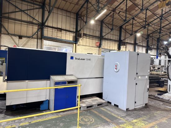 Trumpf Trulaser 5040 Type L69 Flat Bed Fiber Laser Cutting Machine ...