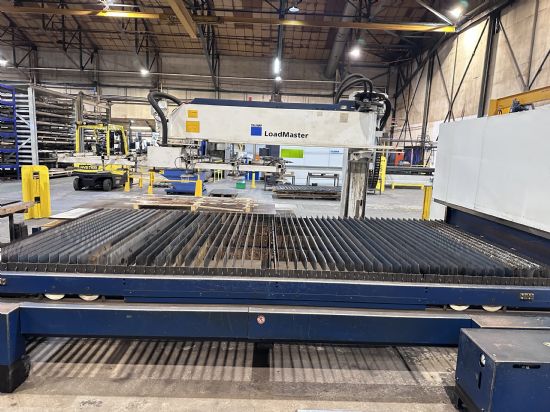 Trumpf Trulaser 5040 Type L69 Flat Bed Fiber Laser Cutting Machine ...
