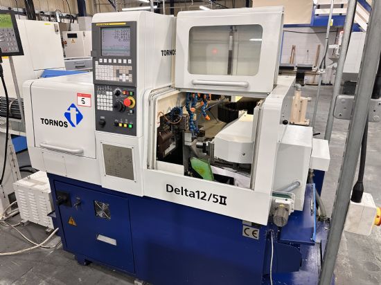 Tornos Delta 12/5 II Sliding Head Lathe for sale : Machinery-Locator.com