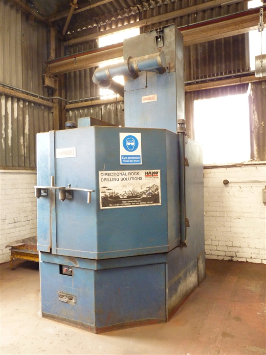 ROTARY TABLE BLAST CABINET for sale : Machinery-Locator.com
