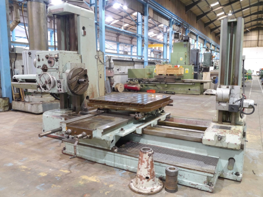 HORIZONTAL BORING/FACING MACHINE, WITH TAILSTOCK, NO. 6 MORSE TAPER ...