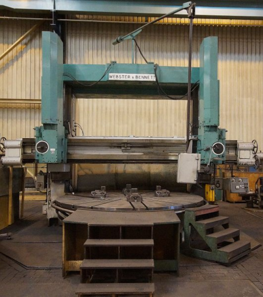 W & B 144in DCH Twin Ram Vertical Boring Machine for sale : Machinery ...