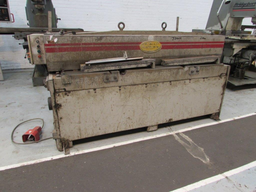 2000MM X 3.5MM MECHANICAL GUILLOTINE, WITH HAND OPERATED BACKGAUGE, 1 X ...