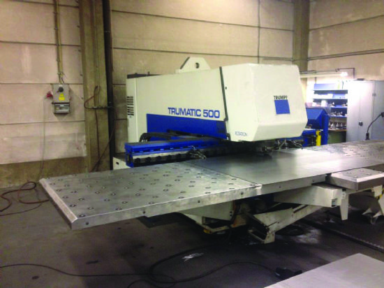 TRUMPF TC 500R CNC Punching Machine for sale : Machinery-Locator.com