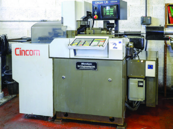 Citizen Cincom Model L-16 Swiss Type Sliding Head CNC Lathe for sale ...