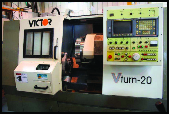 1997 VICTOR V Turn 20 CNC Lathe for sale : Machinery-Locator.com