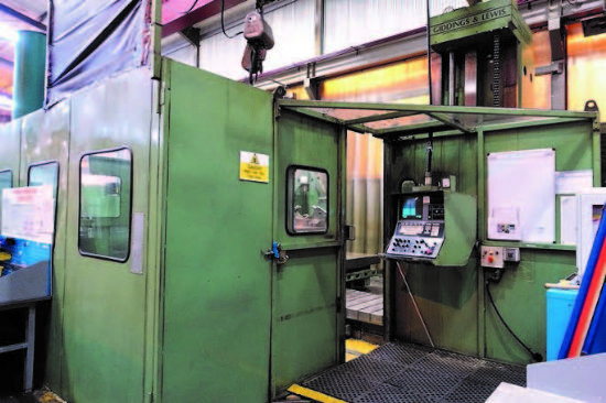 Giddings & Lewis Model G50-T Five Axis Horizontal Boring & Milling ...