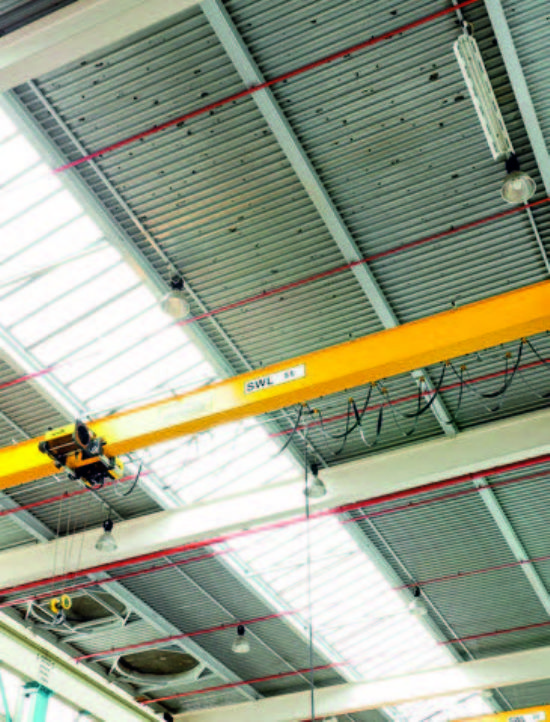 (2) Morris Electric Over Head Travelling Crane. SWL 5t for sale ...