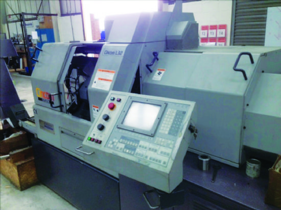 Cincom L32 CNC Sliding Head Lathe (2001) with Bar Feed for sale ...