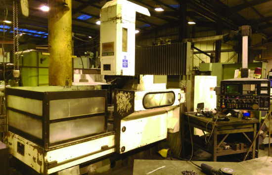 KAO MING KMC1500 Gantry Type CNC Milling Machine. Fanuc 11M for sale ...