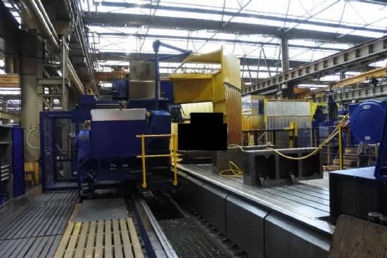 BUTLER NEWALL 8,000mm Elgamill with Heidenhain TNC426 CNC Control. Year ...