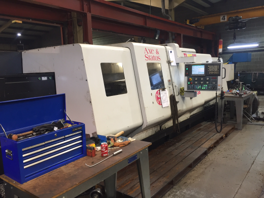 Axe And Status 4000mm Tuscan Cnc Lathe For Sale Machinery