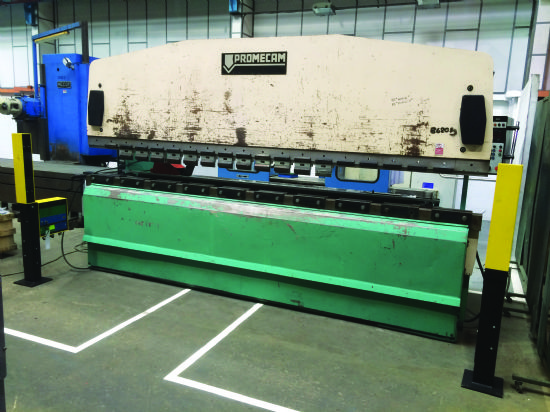 Promecam RG 100-Ton x 4m Press Brake for sale : Machinery-Locator.com