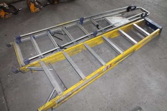 2No. SETS OF 7 THREAD STEP LADDERS for sale : Machinery-Locator.com