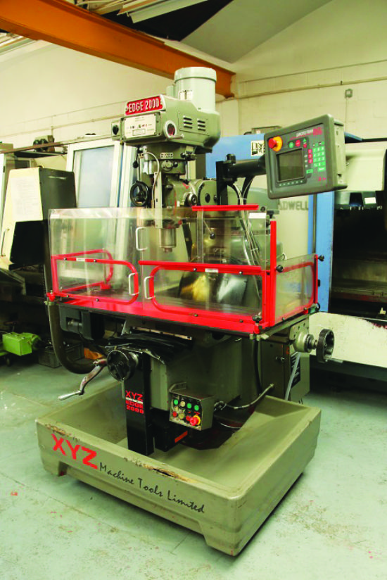 XYZ Edge 2000 CNC Turret Milling Machine for sale : Machinery-Locator.com