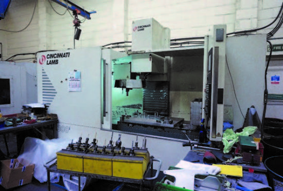 Cincinnati Lamb CFV1300 Machining Centre with Siemens Sinumerik Control ...
