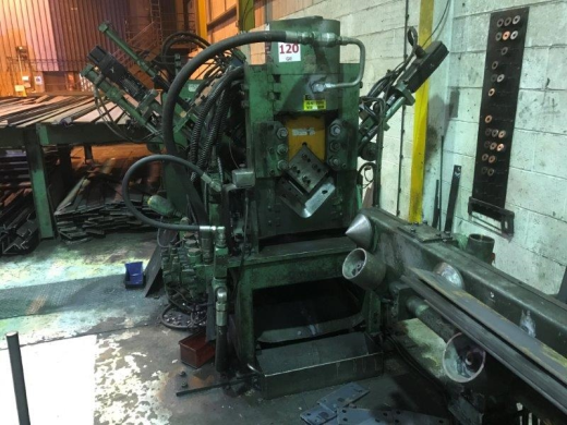 CNC Angle Punch & Cropping Line with In Feed/Out Feed Conveyor, Fagor ...