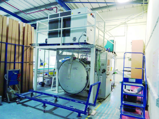 Aeroform composite curing electric firing autoclave system, 400degC ...