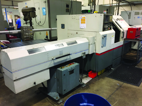 CINCINNATI Hawk TC150 CNC Lathe with Magazine Bar Feed (1999) for sale ...