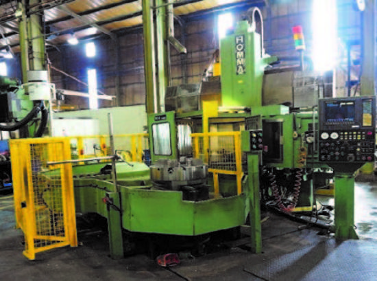 Homma TAC 6 CNC Twin Pallet Vertical Turret Lathe with Fanuc 15T ...