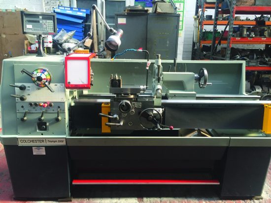 Fully Refurbished COLCHESTER Triumph 2000 Lathe for sale : Machinery ...