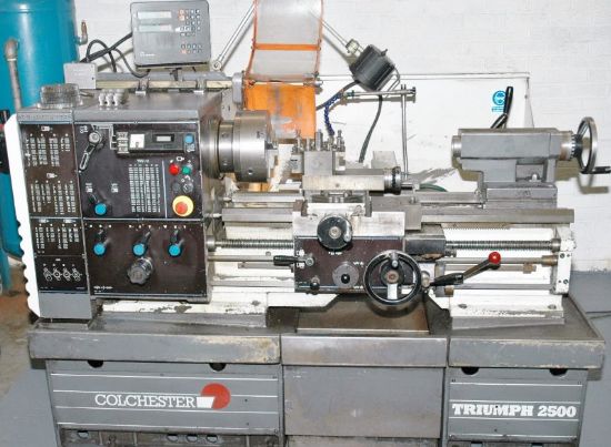Colchester Triumph VS 2500 Vari speed Centre Lathe for sale : Machinery ...
