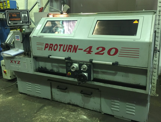 XYZ Proturn 420 CNC Gap Bed Centre Lathe for sale : Machinery-Locator.com