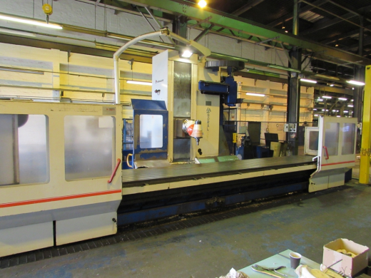 Travelling Column CNC Bed Miller. With Automatic Tool Changer and ...