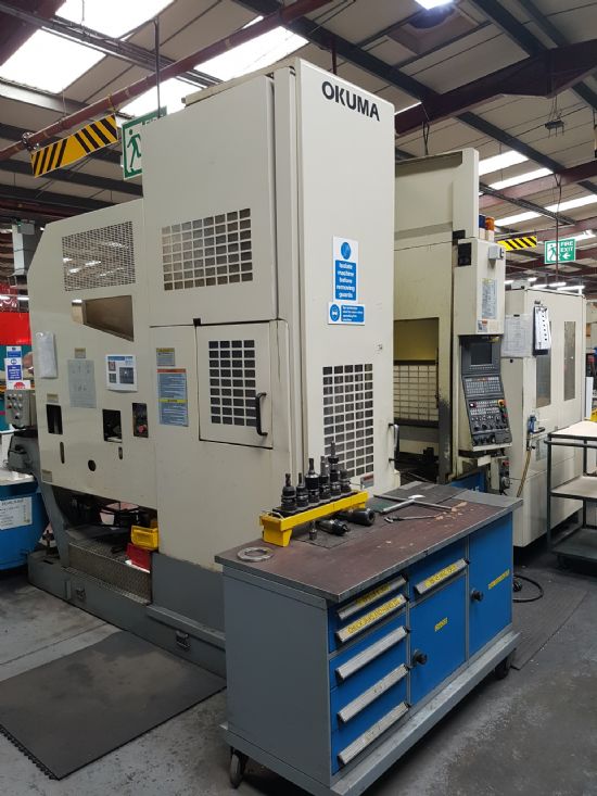 Okuma MX 45 VAE Twin Pallet Vertical Machining Centre for sale ...