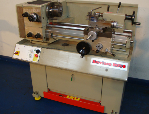 HARRISON M250 STRAIGHT BED CENTRE LATHE for sale : Machinery-Locator.com
