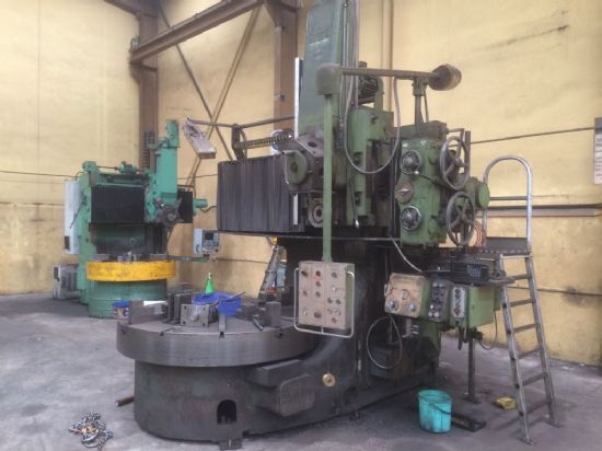 WEBSTER & BENNETT 72in Series M Vertical Boring and Turning Machine for ...