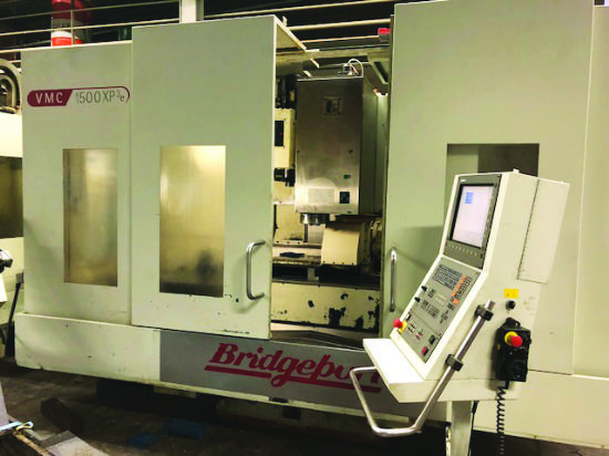 BRIDGEPORT VMC 1500 XP. Heidenhain 530 control, 10,000rpm. 2004 for ...